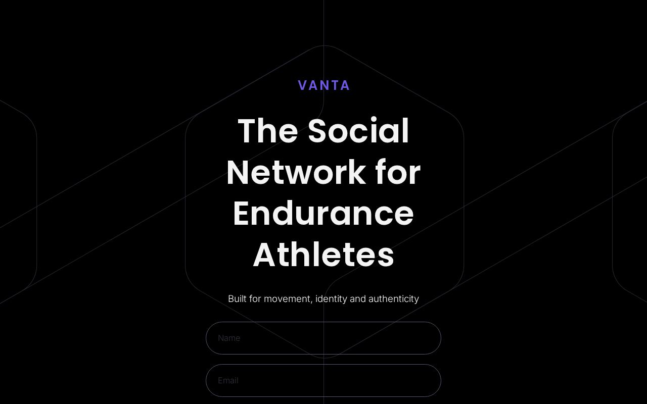 Vanta | The Social Network for Endurance Athletes